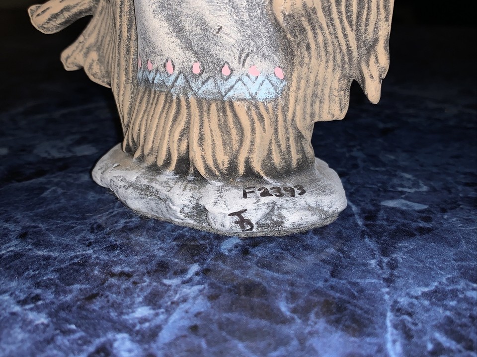 **NOS** Native American Ceramic Indian Maiden/Child Statue, 6 1/2" | eBay