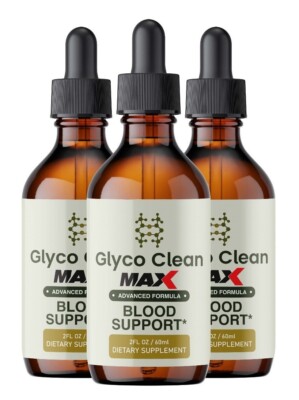 (3 Pack) Glyco Clean Drops Max, Glyco Clean Advanced Formula Glycogen ...