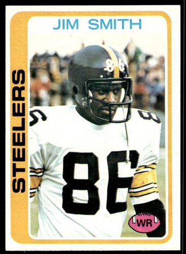 1978 TOPPS JIM SMITH RC PITTSBURGH STEELERS #411 | eBay