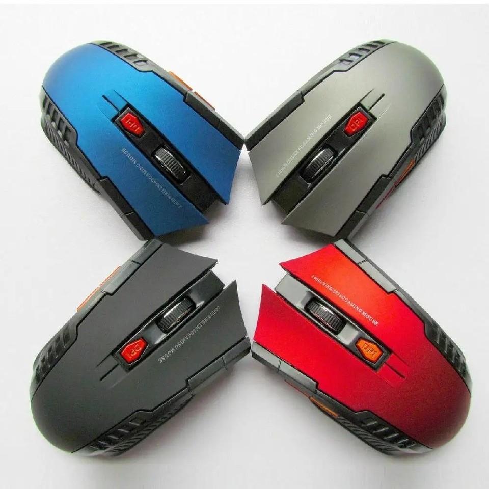 2.4GHz Wireless Optical Gaming Mouse & USB Receiver For PC Laptop | eBay