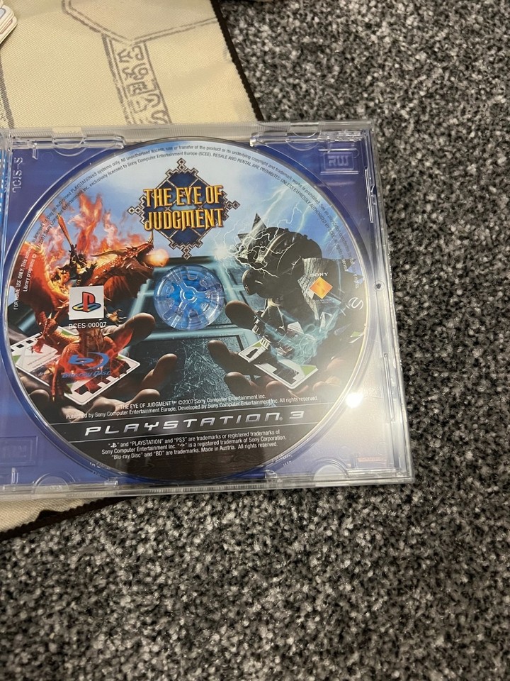 The Eye of Judgment Starter Pack PlayStation 3 Game, PS Eye Camera ...