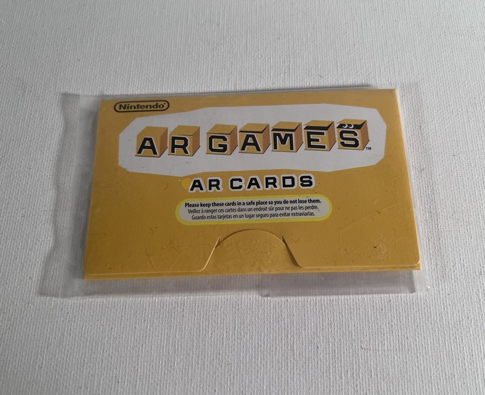 Nintendo 3DS AR Games Set of 6 AR Cards | eBay