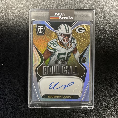 2024 Panini Totally Certified Edgerrin Cooper 7/10 Auto Packers RC ...