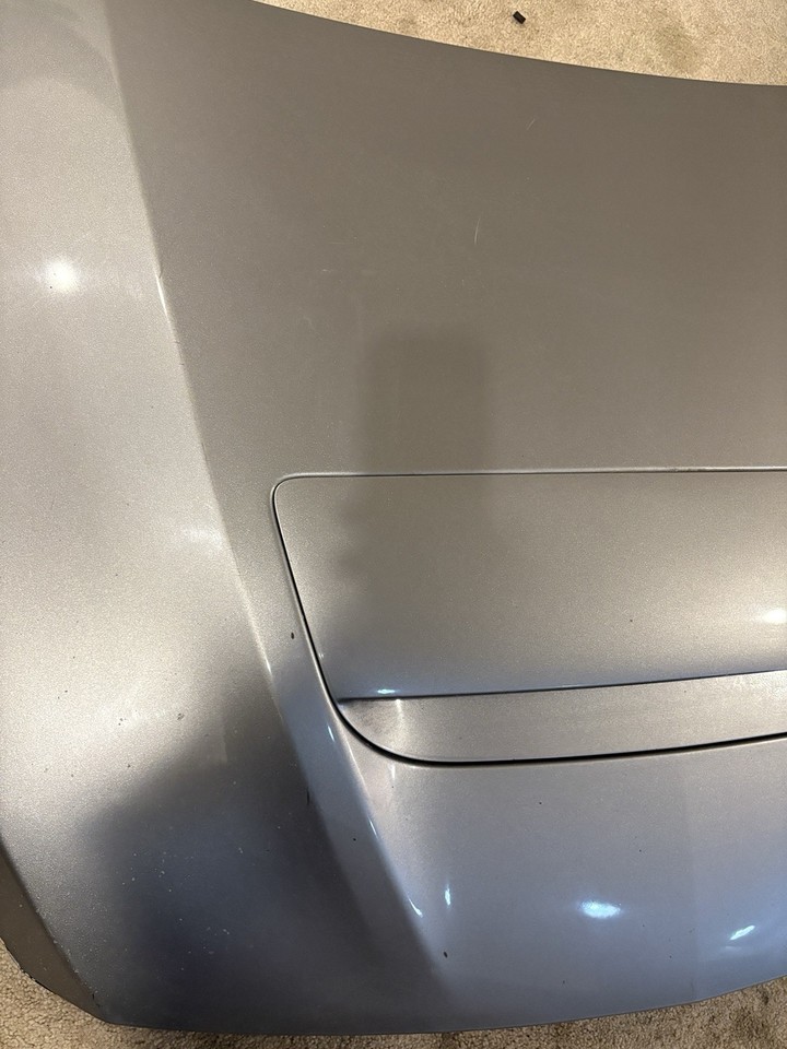 Mazdaspeed 3 Hood oem 10-13 gen2 Silver turbo 2.3 mazda mzr ms3 mps ...