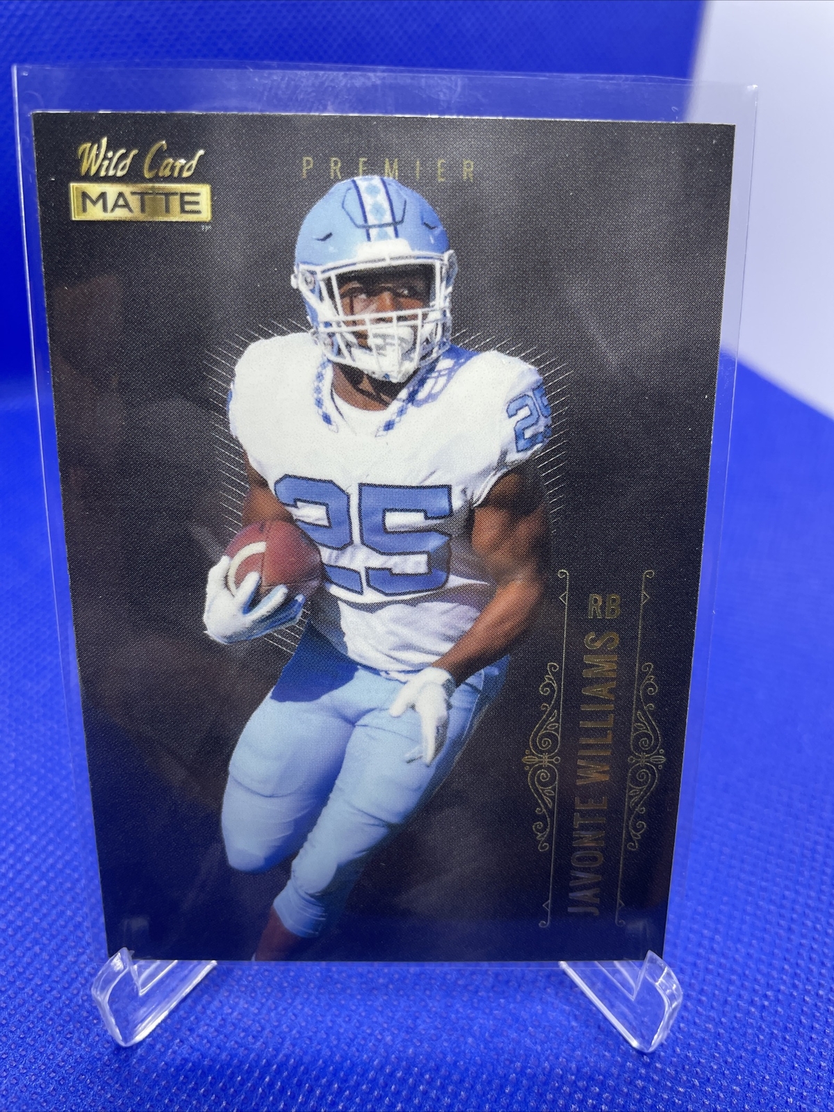 2021 Wild Card Matte Black Javonte Williams Rookie Card from NSCC #MBC ...