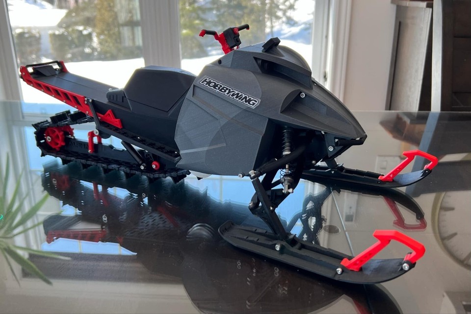 Radio control RC brushless snowmobile ski-doo 1/6 RTR | eBay