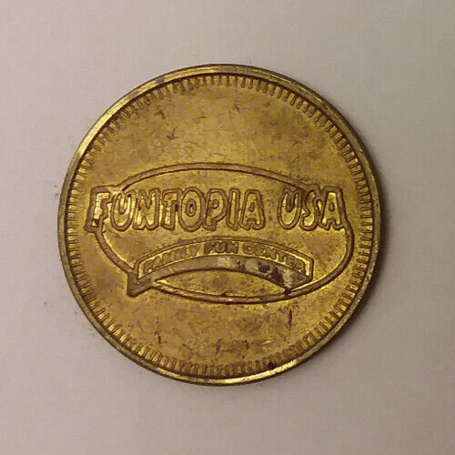 Funtopia USA Arcade Queens, NY Game Token 24mm | eBay