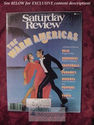 Saturday Review October 14 1978 WARM AMERICAS TAD SZULC ALBERT ...