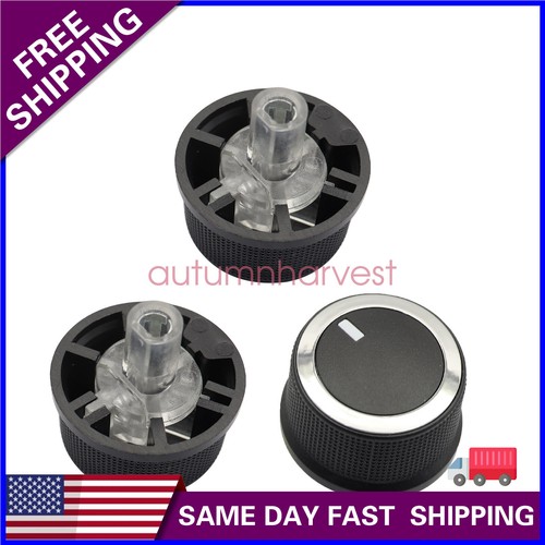 3 x A/C Heater TEMP CONTROL KNOB 84793085 For 08-17 Chevrolet Express ...