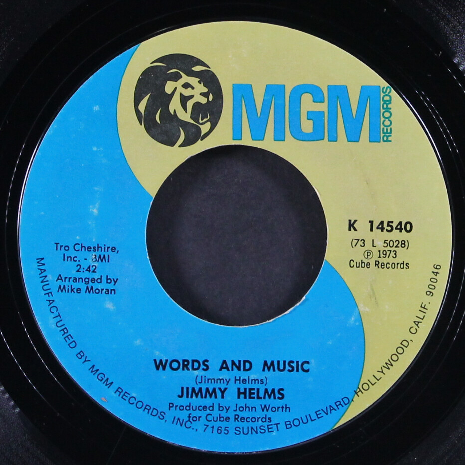 JIMMY HELMS: gonna make you an offer you can't refuse / words and music ...