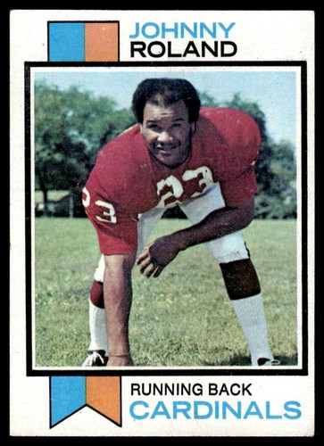1973 Topps Johnny Roland #123 St. Louis Cardinals Football Card | eBay
