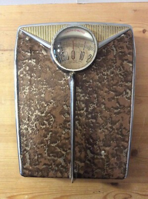 Vintage Antique 1940s 1950s Health-O-Meter Bathroom Scale Art Deco ...