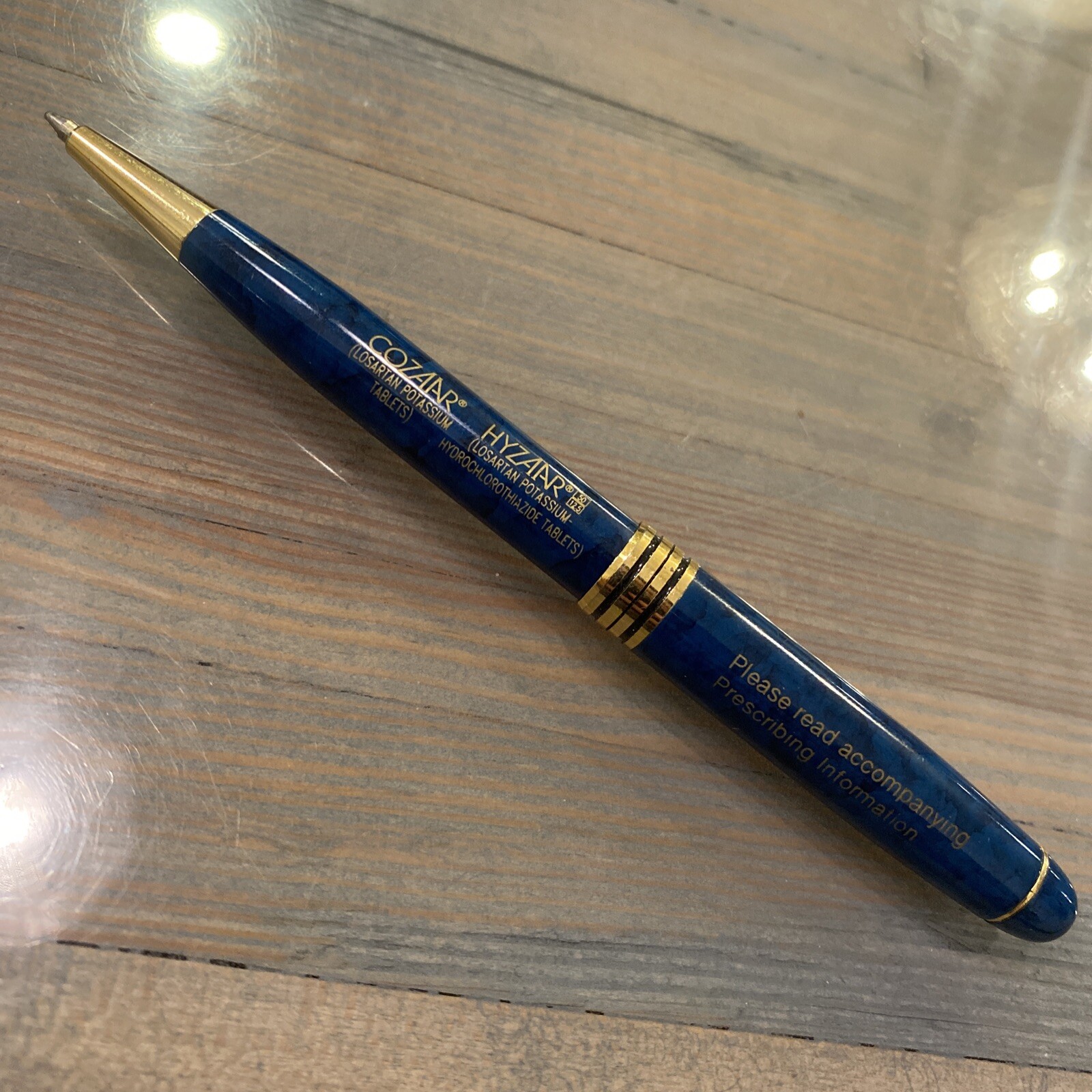 Vtg Cozaar Hyzaar (Losartan Potassium) pharma Pen Pharmaceutical Drug ...