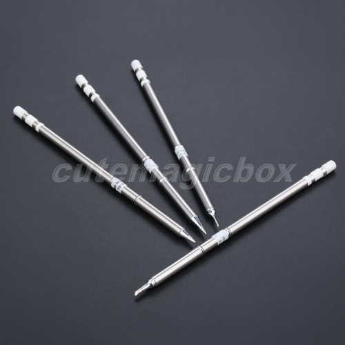 4pcs T12-BC2 T12-C1 T12-BL T12-B2 Solder Iron Tips For Welding Repair ...