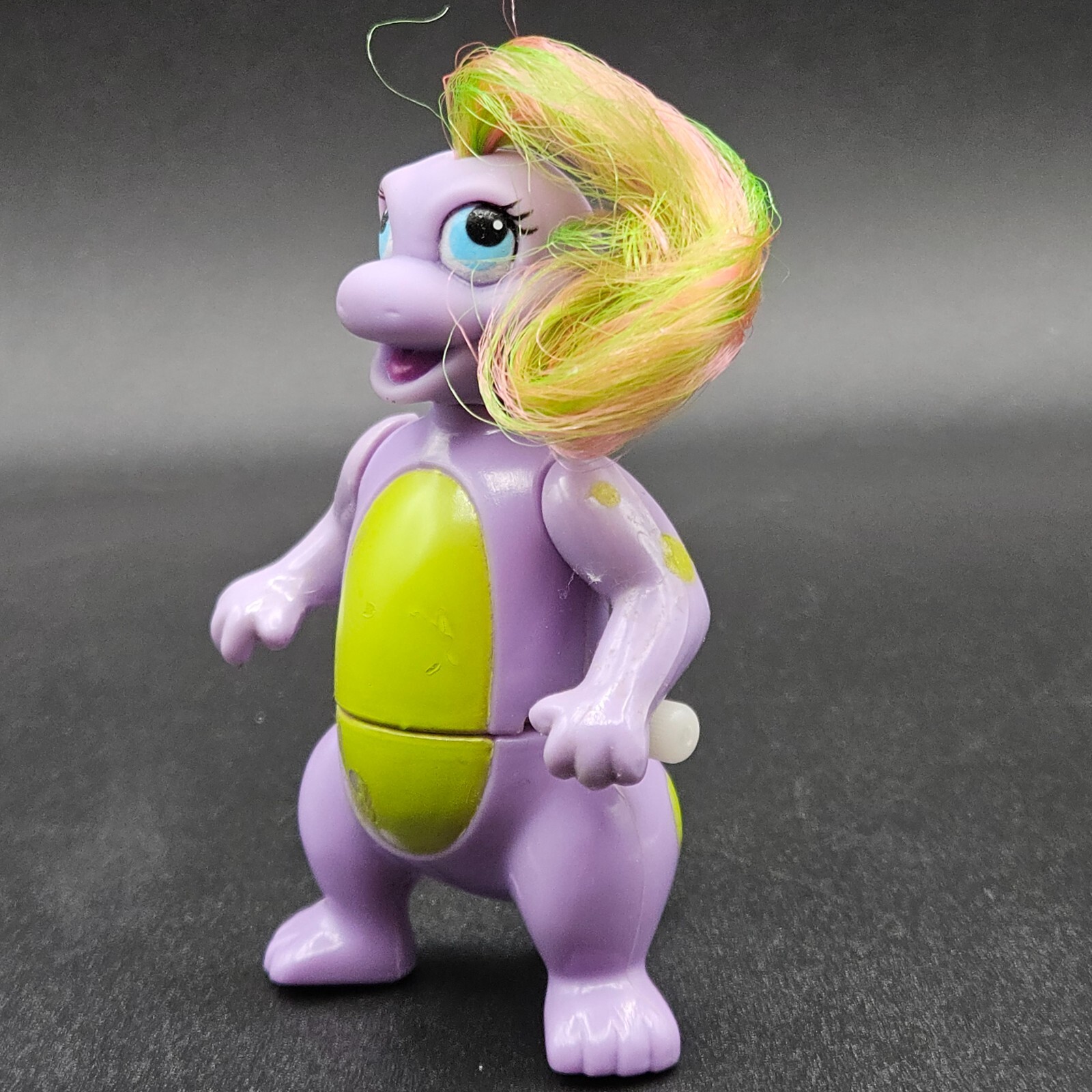Vintage 1992 Darlin Dinos Mover Groovers Purple Bronte Wind Up Figure ...