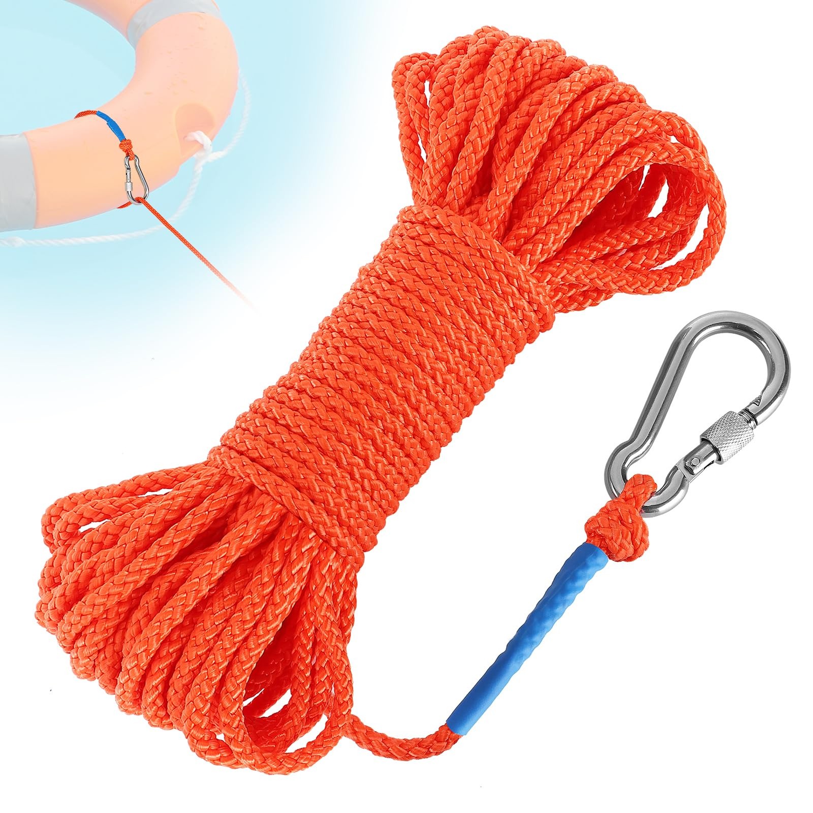 Water Floating Lifesaving Rope - Professional Throwing Rope Line, Pool ...