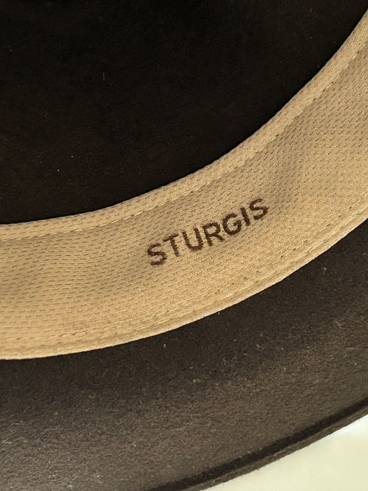 Stetson Crushable Sturgis brown wool water repellant logo cowboy hat XL ...