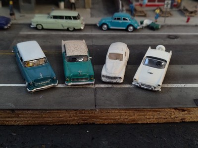 1/87 Ho Scale Vehicles Classic Car Lot Of 4 | eBay