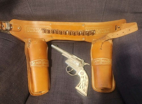 Matt Dillon, Gunsmoke Pistol Belt. | eBay