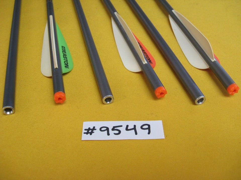 Ten Point Wicked Ridge 6 Aluminum Arrows 20" Easton XX75 Magnum w/ OMNI ...