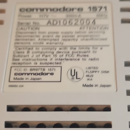 Commodore 1571 Floppy Disk Drive Working for C64 C128 | eBay