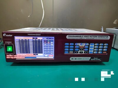 good MASTER MSPG-8100S HDMI Signal Generator by express P6510B YL | eBay