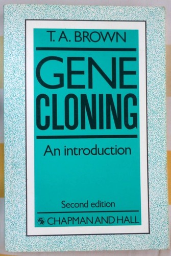 Gene Cloning Book An Introduction by Brown, Terence A. Paperback ...