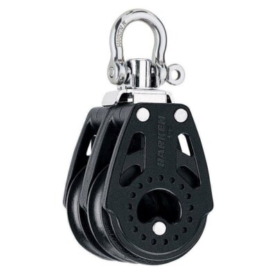 HARKEN Premium Sailing 40mm Carbo Boat Block Double Pulley, Swivel ...