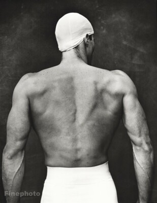 1983 Vintage MALE SWIMMER Jerry Spencer Physique Muscle Photogravure ...
