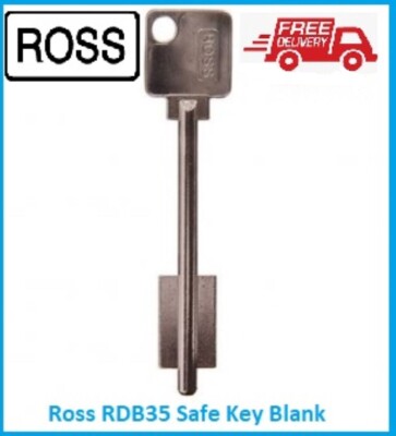 Ross RDB35 Double Bitted Safe Key Blank suits 700 Series Safe Lock ...