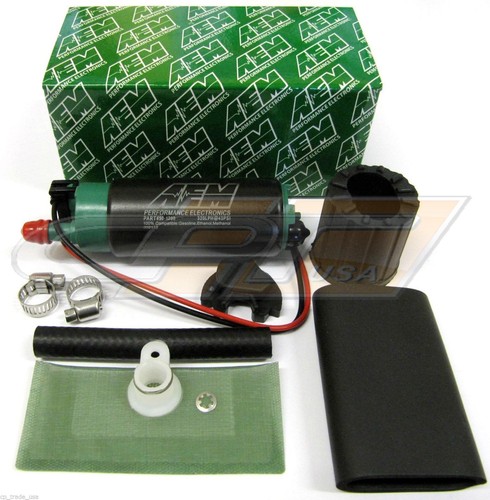 AEM 50-1200 HIGH FLOW E85 ETHANOL METHANOL FUEL PUMP UNIVERSAL 340 LPH ...