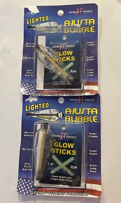 Double x tackle ajust a bubble lighed 2 pack (LAB-1B) | eBay