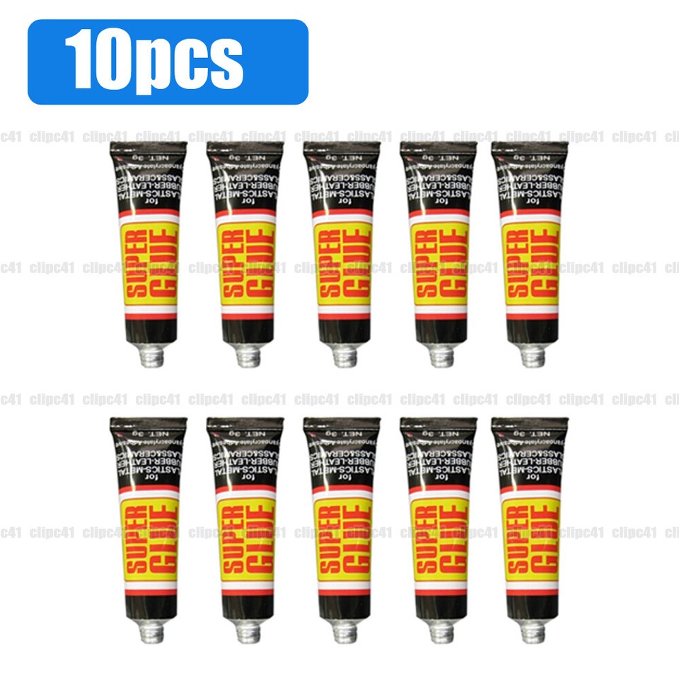 2/10 Pcs Super Glue Surface Quick Dry Extra Strong Adhesive Fast ...