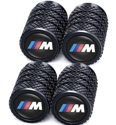 TYRE VALVE ALLOY CAR DUST CAPS BMW M SPORT UK | eBay UK