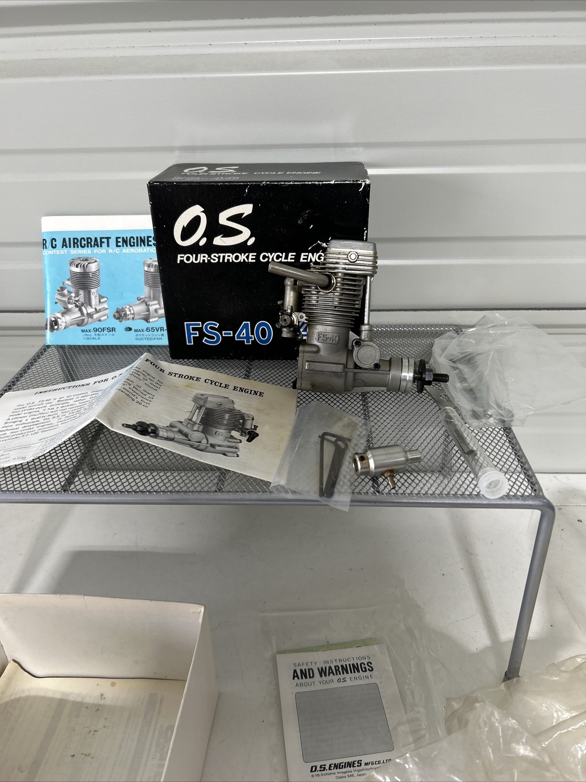 OS Engine - OS FS 40 Four Stroke - New in box - NOS | eBay