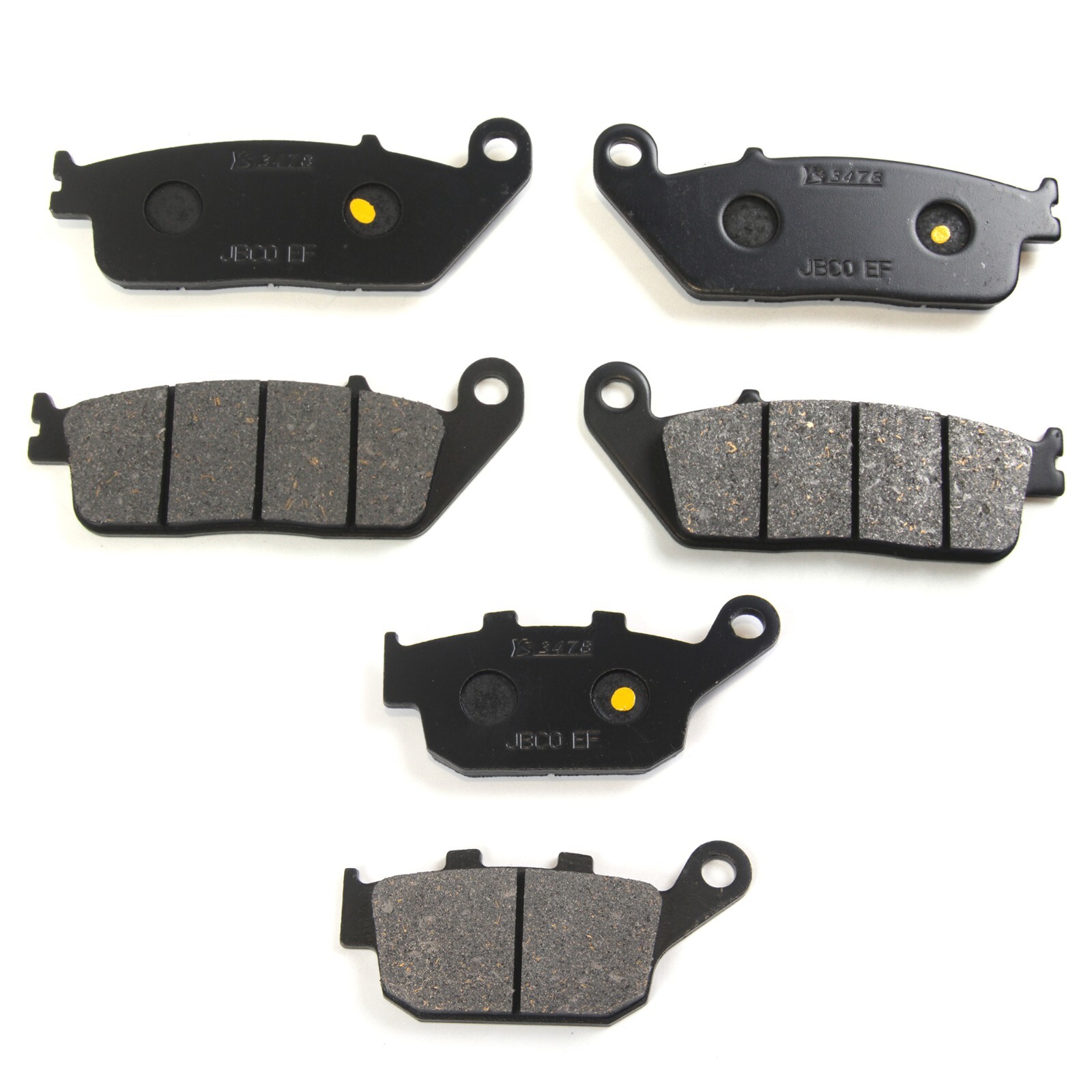 Front Rear Brake Pads For Honda CB-1 CB400F 1989 1990 CB 400 SF ...