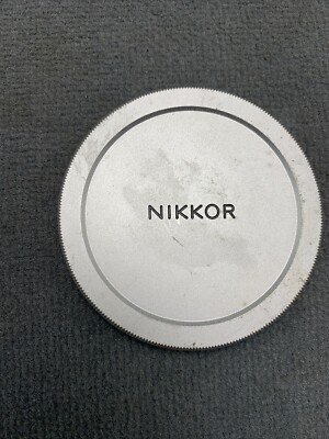 Nikkor Lens Silver Cap 72n | eBay
