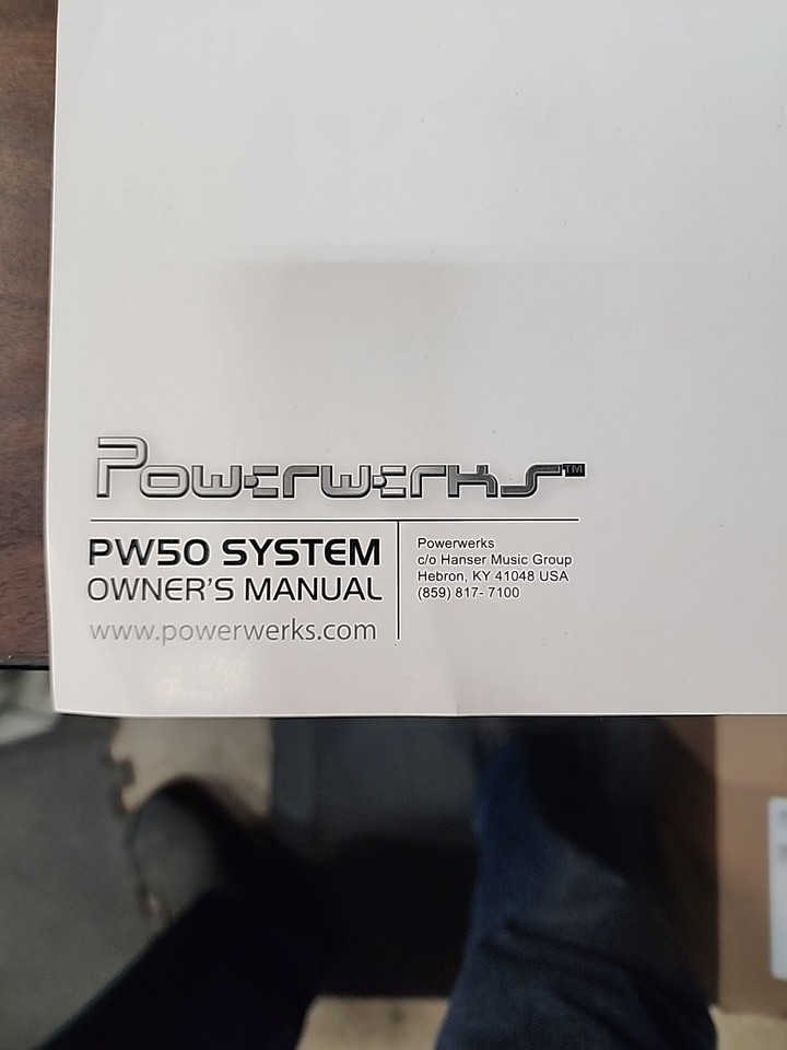 PowerWerks PW50 Personal PA System Speaker. Excellent Condition | eBay
