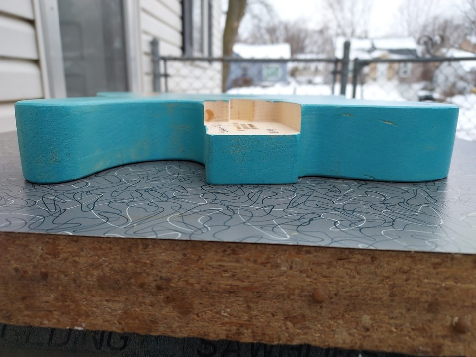 Guitar Body Telecaster Tele Style Nitro Finish Barncaster Pinecaster ...