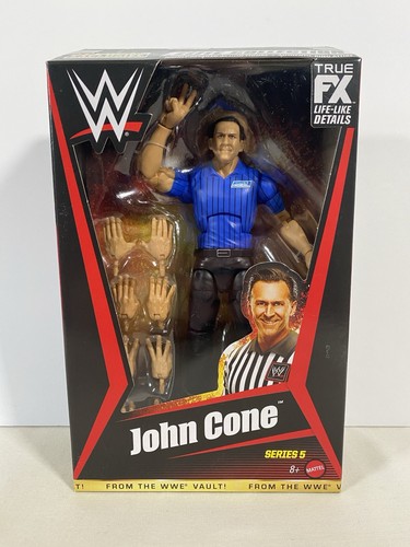 Wwe Elite Referee John Cone Figure From The Vault Series 5 Blue ...