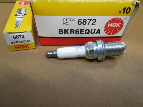 1 Bougie NGK BKR6EQUA Spark Plug Stock Numéro 6872 Voiture | eBay