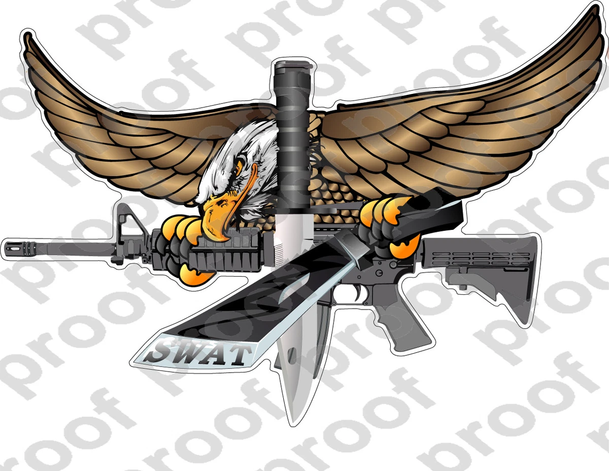 Swat Eagle Decal