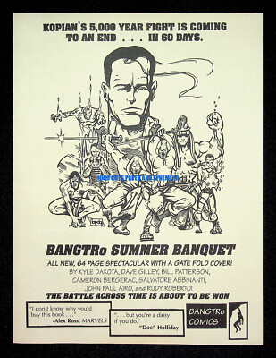 Bangtro Summer Banquet Comics 1994 Trade Print Magazine Ad Poster ...