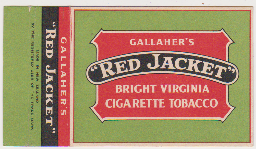 Vintage New Zealand Gallahers Red Jacket Bright Virginia Cigarette ...