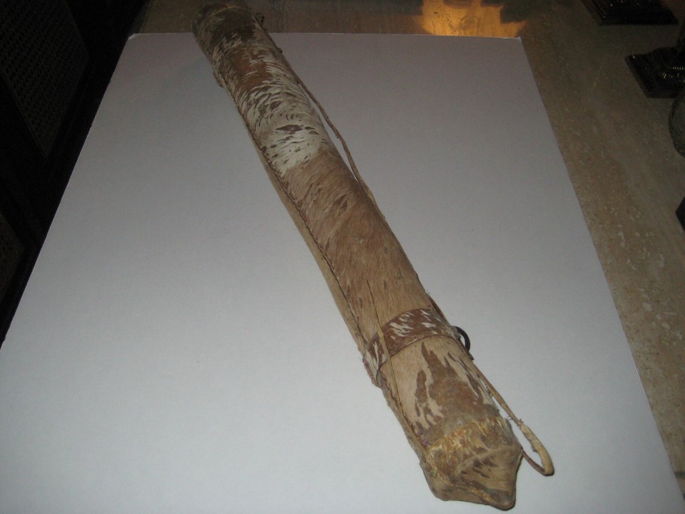 African Arrow Quiver with arrows from KENYA. 50 + years old. ULTRA RARE ...