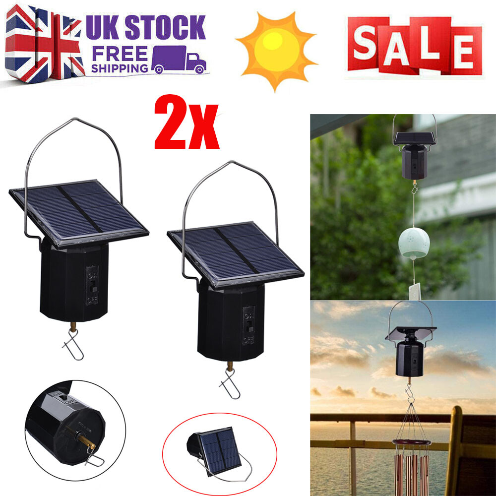 Solar Powered Wind Spinner Motor