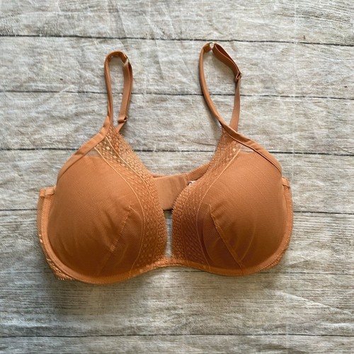 Victorias Secret 38d Copper Lace Padded Underwire Bra Bind12 | eBay