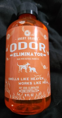 ANGRY ORANGE Pet Odor Eliminator for Home - 8 oz Dog & Cat Urine Smell ...