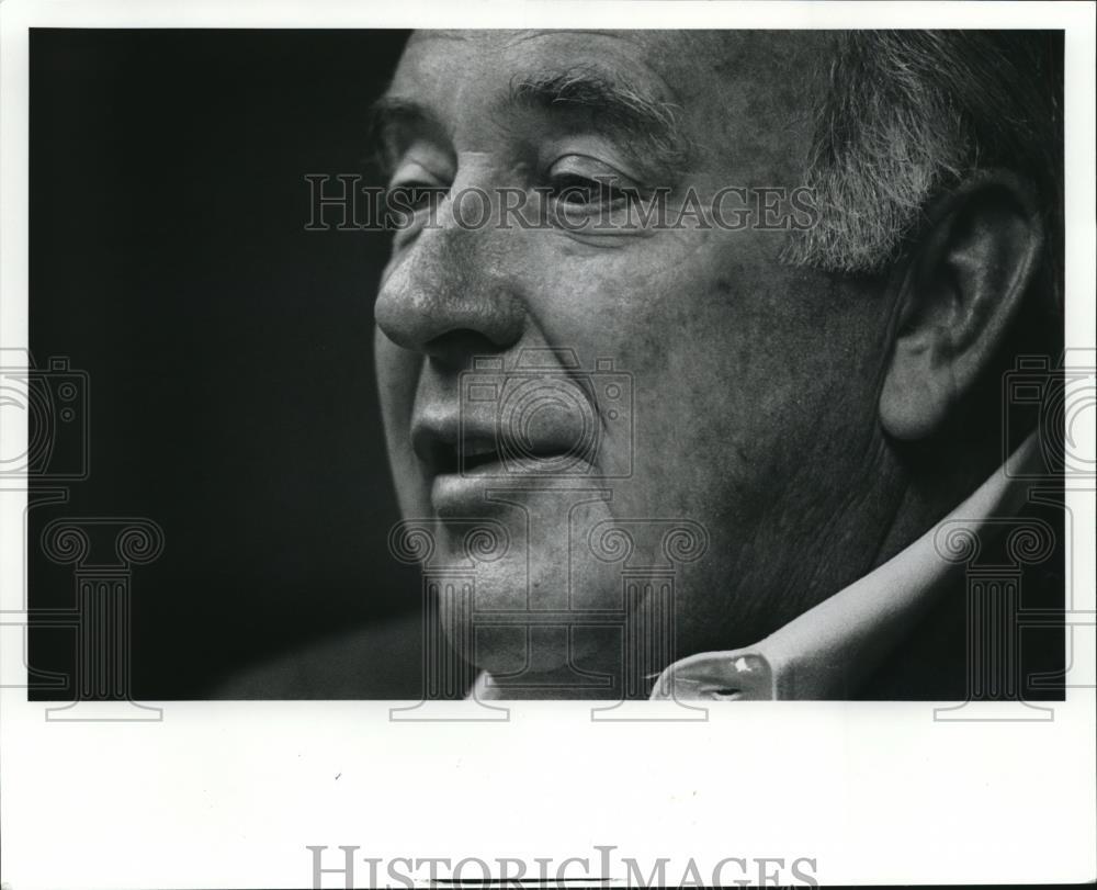 1991 Press Photo Dan Darrow Sec.-Treasurer for Teamsters Local 348 ...