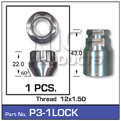 NICE PRODUCTS Lock Nuts (set of 1) P3-1LOCK P3-1LOCK | eBay Australia